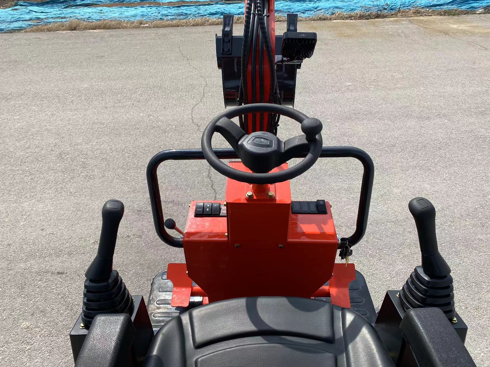 HFT-15 Wheel Excavator - 小挖机-微型挖掘机-小型挖掘机厂家-海菲特重工